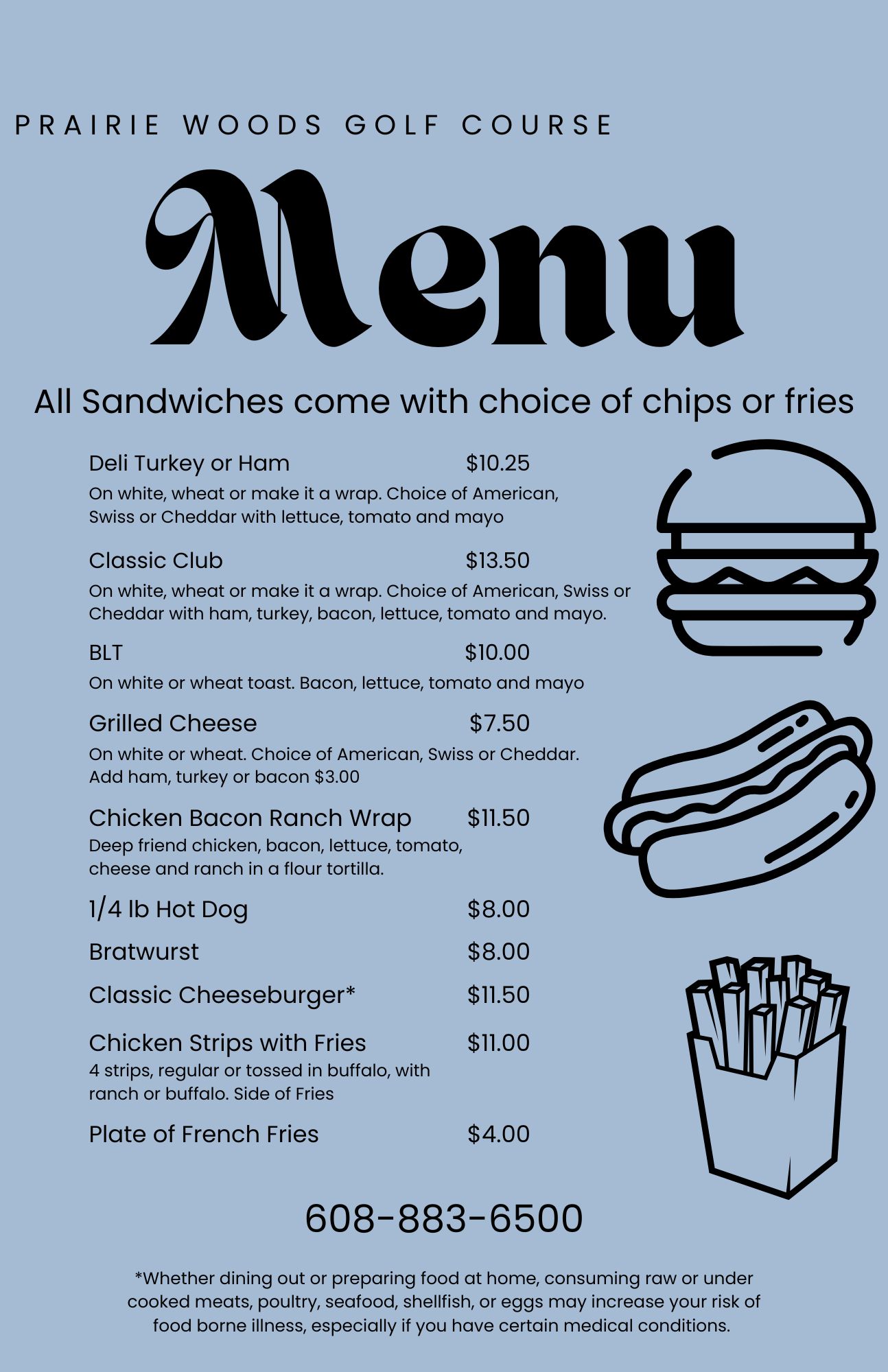 Dining - Prairie Woods Golf Course